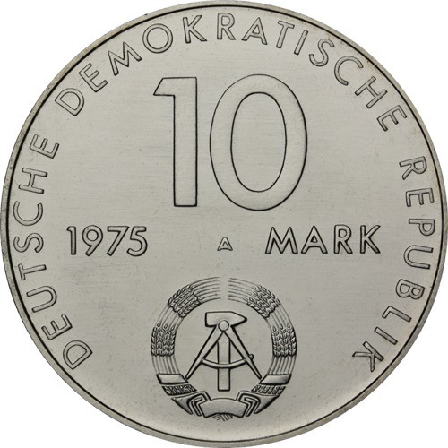 DDR 10 Mark 1975 Warschauer Vertrag