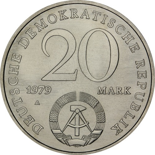 DDR 20 Mark 1979 - 30 Jahre DDR