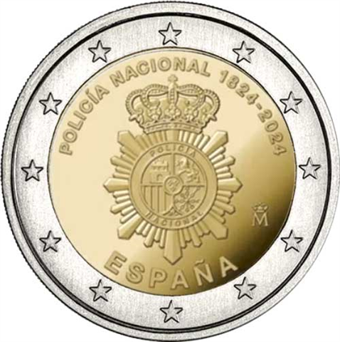 Spanien 2 Euro 2024 Nationales Polizeikorps
